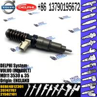 China Direct Sale Diesel Fuel Injector 21582101 20747797 BEBE4D12301 For VOL () MD11 3530 & 35 for sale