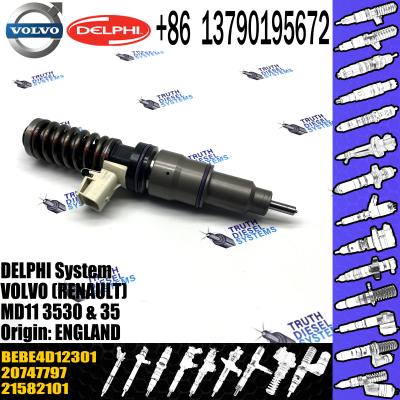 China Direct Sale Diesel Fuel Injector 21582101 20747797 BEBE4D12301 For VOL () MD11 3530 & 35 for sale