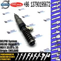 China Diesel Fuel Injector 21582101 BEBE4D12201 7485000674 for VOL () MD11 for sale