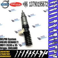 China 21582101 BEBE4D37001 Diesel Fuel Injector For VOL () MD11 E3.18,7485003951 7421582101 20747787 21585101 for sale