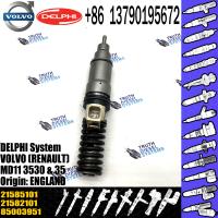 China diesel fuel injector nozzle 20747797 BEBE4D12101 21585101 injector for VOL D9B common rail injector 20747797 for sale