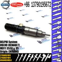 China diesel fuel injector nozzle 20747797 BEBE4D12101 21585101 injector for VOL D9B common rail injector 20747797 for sale
