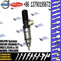 China diesel fuel injector nozzle 20747797 BEBE4D12101 21585101 injector for VOL D9B common rail injector 20747797 for sale
