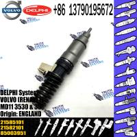China diesel fuel injector nozzle 20747797 BEBE4D12101 21585101 injector for VOL D9B common rail injector 20747797 for sale