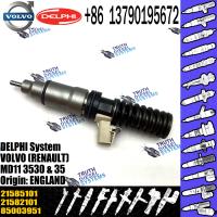 China diesel fuel injector nozzle 20747797 BEBE4D12101 21585101 injector for VOL D9B common rail injector 20747797 for sale