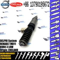 China Diesel engine fuel injector 21644596 common rail injector nozzle 21644596 BEBE4D04001 for diesel VOL for sale