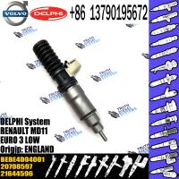 China Diesel engine fuel injector 21644596 common rail injector nozzle 21644596 BEBE4D04001 for diesel VOL for sale