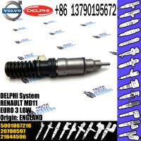 China Common Rail Diesel Fuel Injector 21582094 BEBE4D04001 5001867216 for  MD11 EURO 3 for sale
