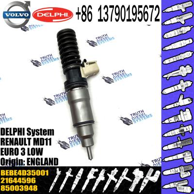 China Diesel Fuel Injector 21644596 7421582094 7421644596 21582094 21644596 85003948 BEBE4D35001 For  11LTR EURO3 LO for sale