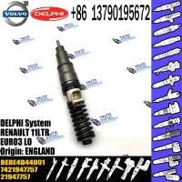 China High Quality Diesel Fuel Injector 21947757 7421947757 BEBE4D44001 For  11LTR EURO3 LO for sale