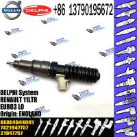 China High Quality Diesel Fuel Injector 21947757 7421947757 BEBE4D44001 For  11LTR EURO3 LO for sale