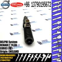China High Quality Diesel Fuel Injector 21947757 7421947757 BEBE4D44001 For  11LTR EURO3 LO for sale