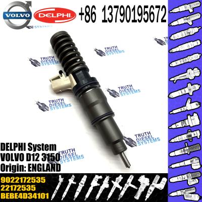 China 22172535 Diesel Fuel Injector For 9.5 MM BORE L209PBC E3.18 / VOL TRUCK D12 3150, 22172535 BEBE4D34101 9022172535 for sale