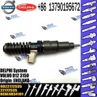 China 22172535 Diesel Fuel Injector For 9.5 MM BORE L209PBC E3.18 / VOL TRUCK D12 3150, 22172535 BEBE4D34101 9022172535 for sale