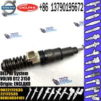 China 22172535 Diesel Fuel Injector For 9.5 MM BORE L209PBC E3.18 / VOL TRUCK D12 3150, 22172535 BEBE4D34101 9022172535 for sale