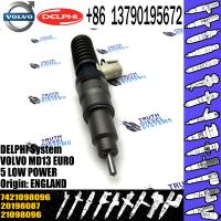 China Diesel Fuel Injector 21098096 7421098096 7421340616 20198087 85003268 E3.18 for VOL MD13 EURO 5 LOW POWER for sale