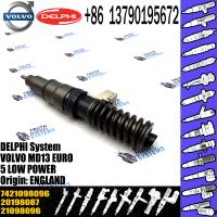 China Diesel Fuel Injector 21098096 7421098096 7421340616 20198087 85003268 E3.18 for VOL MD13 EURO 5 LOW POWER for sale