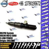 China Diesel Fuel Injector 21098096 7421098096 7421340616 20198087 85003268 E3.18 for VOL MD13 EURO 5 LOW POWER for sale