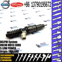 China Diesel Fuel Injector 21098096 7421098096 7421340616 20198087 85003268 E3.18 for VOL MD13 EURO 5 LOW POWER for sale