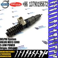 China 4 PINS Fuel Common Rail Injector 3801392 BEBE4D25001 BEBE4D25101 for VOL MD13 EURO 5 LOW POWER for sale