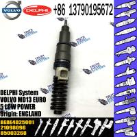 China 4 PINS Fuel Common Rail Injector 3801392 BEBE4D25001 BEBE4D25101 for VOL MD13 EURO 5 LOW POWER for sale