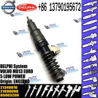 China Diesel Engine Common Rail inyector Unit Fuel Injector BEBE4D25001 21371679 85003268 21340616 For VOL MD13 EURO 5 for sale