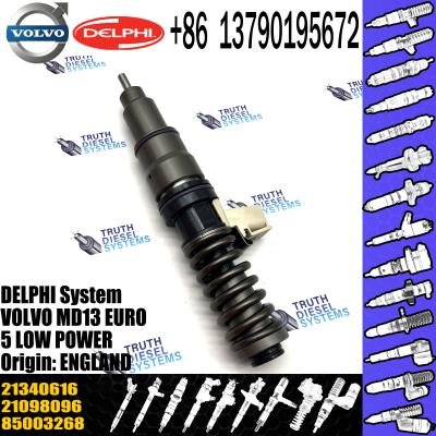 China Diesel Engine Common Rail inyector Unit Fuel Injector BEBE4D25001 21371679 85003268 21340616 For VOL MD13 EURO 5 for sale