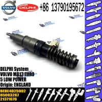 China injector common rail injector 3801391 BEBE4D25102 For VOL MD13 EURO diesel fuel injector BEBE4D25002 for sale
