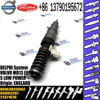 China injector common rail injector 3801391 BEBE4D25102 For VOL MD13 EURO diesel fuel injector BEBE4D25002 for sale