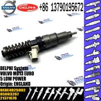 China injector common rail injector 3801391 BEBE4D25102 For VOL MD13 EURO diesel fuel injector BEBE4D25002 for sale
