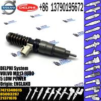 China High Quality Diesel Fuel Injector 21371676 7421340615 21340615 85003267 BEBE4D25002 For VOL MD13 EURO 5 MED POWER for sale