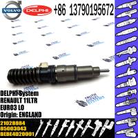 China Diesel Engine Fuel Injector 21028884 BEBE4D20001 7421028884 7485003043 85003043 for  11 for sale