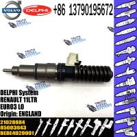 China Diesel Engine Fuel Injector 21028884 BEBE4D20001 7421028884 7485003043 85003043 for  11 for sale