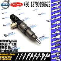 China High Quality Diesel Fuel Injector 21028884 7421028884 7485003043 85003043 BEBE4D20001 For  11LTR EURO3 LO for sale