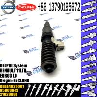 China High Quality Diesel Fuel Injector 21028884 7421028884 7485003043 85003043 BEBE4D20001 For  11LTR EURO3 LO for sale