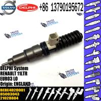 China High Quality Diesel Fuel Injector 21028884 7421028884 7485003043 85003043 BEBE4D20001 For  11LTR EURO3 LO for sale