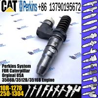 China Diesel Engine Injector 250-1304 2501304 10R-1278 For Cat 508B/3512B/3516B Common Rail for sale
