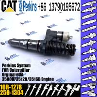China Diesel Engine Injector 250-1304 2501304 10R-1278 For Cat 508B/3512B/3516B Common Rail for sale