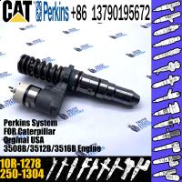 China Diesel Engine Injector 250-1304 2501304 10R-1278 For Cat 508B/3512B/3516B Common Rail for sale