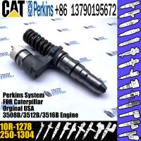 China Diesel Engine Injector 250-1304 2501304 10R-1278 For Cat 508B/3512B/3516B Common Rail for sale