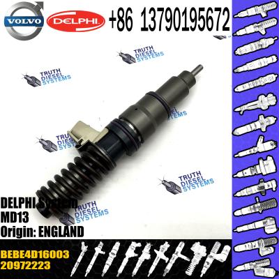 China Diesel Fuel Injector 20972223 BEBE4D16003 BEBE4D08003 20584347 85000499 for VOL MD13 for sale