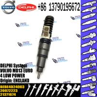 China Direct Sale Diesel Fuel Injector 20972223 21371674 BEBE4D24003 For VOL MD13 EURO 4 LOW POWER for sale