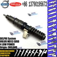 China Direct Sale Diesel Fuel Injector 20972223 21371674 BEBE4D24003 For VOL MD13 EURO 4 LOW POWER for sale