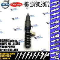 China Direct Sale Diesel Fuel Injector 20972223 21371674 BEBE4D24003 For VOL MD13 EURO 4 LOW POWER for sale