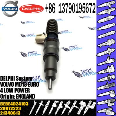 China Diesel Fuel Injector 20972223 BEBE4D16003 BEBE4D08003 BEBE4D24003 BEBE4D24103 E3.18 for VOL MD13 EURO 4 LOW POWER for sale