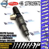 China Diesel Fuel Injector 20972223 BEBE4D16003 BEBE4D08003 BEBE4D24003 BEBE4D24103 E3.18 for VOL MD13 EURO 4 LOW POWER for sale