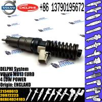 China BEBE4D24003 High quality common rail diesel fuel injector 21340613 For VOL E3 EUI MD13 for sale