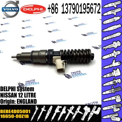 China Direct Sale Diesel Fuel Injector 16650-00Z1B BEBE4D05001 For NISSAN 12 LITRE for sale