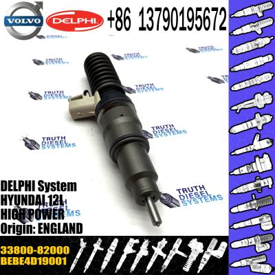 China BEBE4D19001 Electronic Unit Injectors diesel fuel common rail injector 33800-82000 for VOL for sale