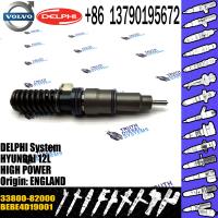 China BEBE4D19001 Electronic Unit Injectors diesel fuel common rail injector 33800-82000 for VOL for sale